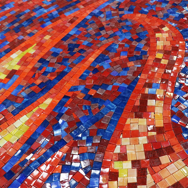 Mosaic Tile Art Supplies Handmade Glass Mosaic Art Material Wall ...