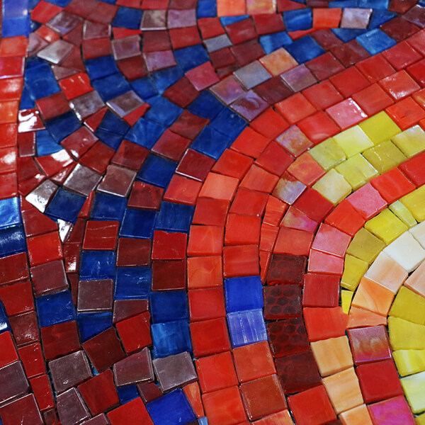 Mosaic Tile Art Supplies Handmade Glass Mosaic Art Material Wall ...