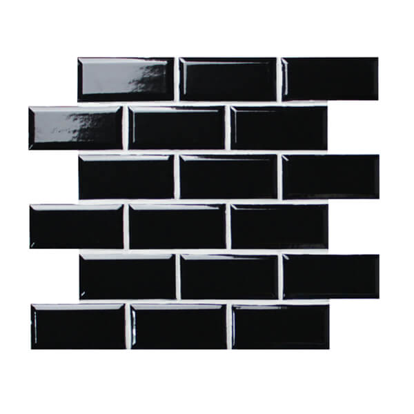 2''x4'' Bevelled Edge Ceramic Mosaic Subway Tile Patterns