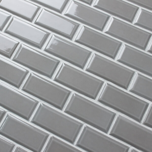 2''x4'' Beveled Edge Mosaic Subway Ceramic Tile for Backsplash