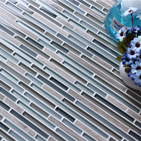 Wholesale Mixed Mosaic Strip Wall Tile at Cheap Price