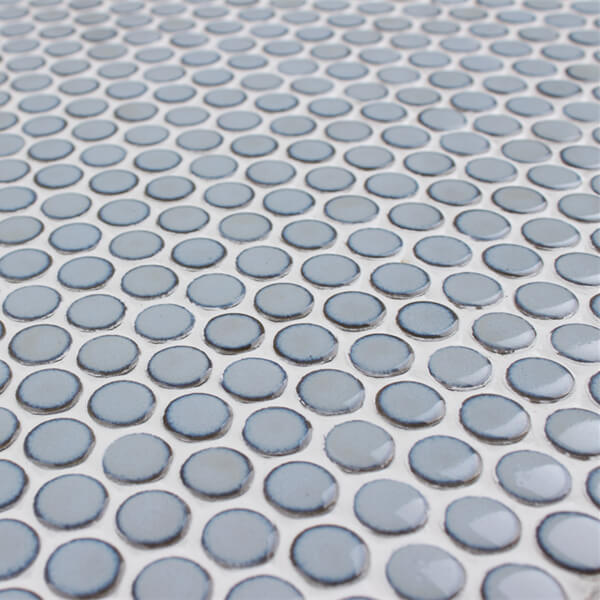 Professional Premium Glazed Ceramic Penny Round Mosaic Suppliers