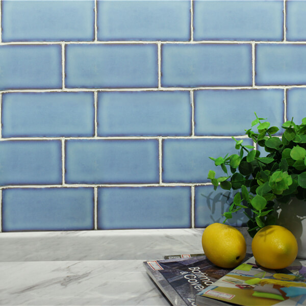 3x6 inch Ceramic Subway Tile Bathroom Backsplash For Sale