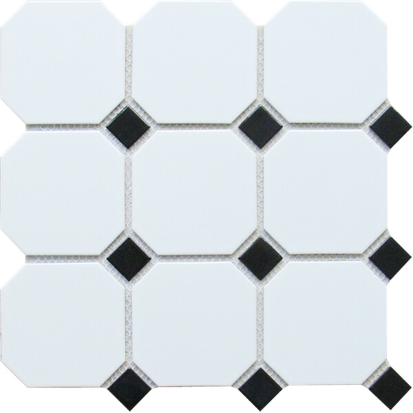 4'' Octagon Ceramic Mosaic Tile Design for Wall and Floor