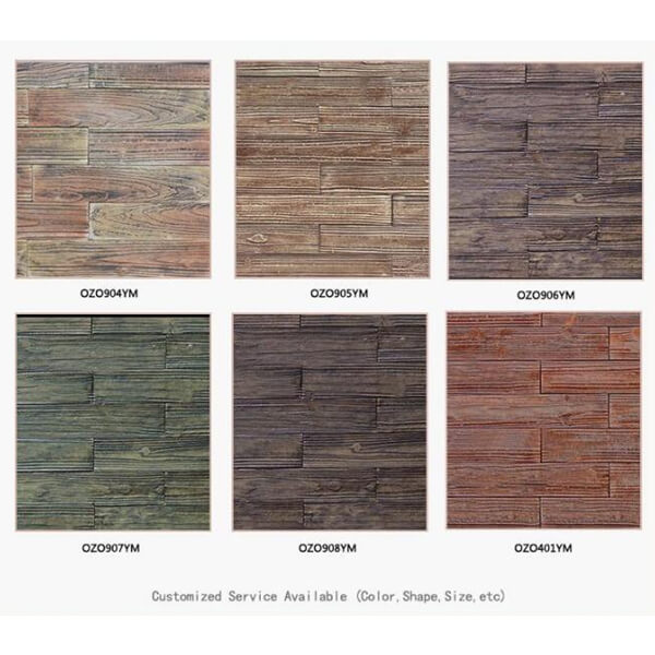 Hot wholesale rustic home outside wall designs handmade artificial ...