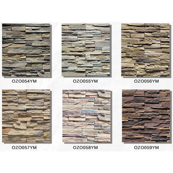 Wholesale Lightweight Stone Veneer Panels for Exterior Man Made Stone