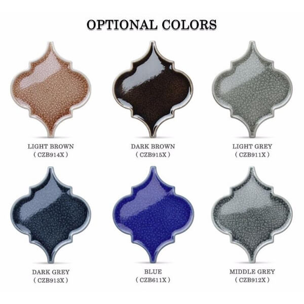 Low Price Super Mosaic Lantern Ceramic Tile Heavy Cracked Surface