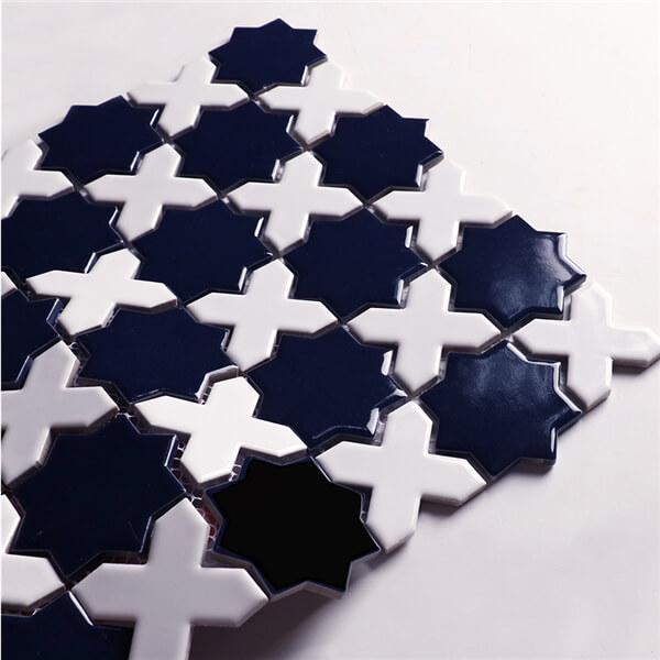 2019 new release glitter glossy classic blue and white star cross ...