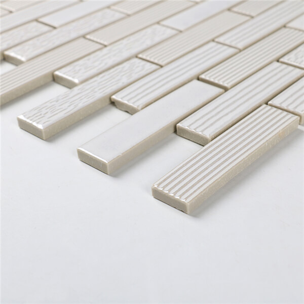 European rectangular stacked ceramic tiles supply kitchen splash back ...