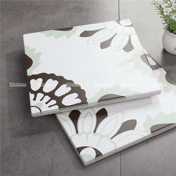 8"x8" Spring Pattern Porcelain Moroccan tiles For Floor Wall Decor