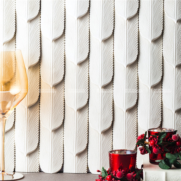 3D Arrow Handmade Ceramic Tiles for Ktchen Hotel Project | MM-Mosaic