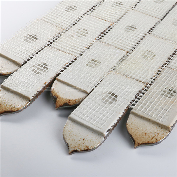 3D Arrow Handmade Ceramic Tiles for Ktchen Hotel Project | MM-Mosaic