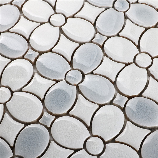 Handmade Flower Pattern Mosaic Tile for Wall Interior Design Project ...