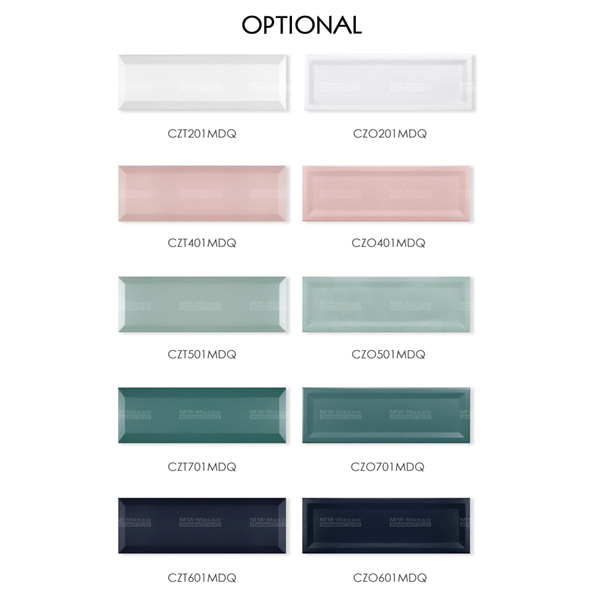 100x300mm Concave Convex Beveled Subway Tile for Backsplash Wall ...