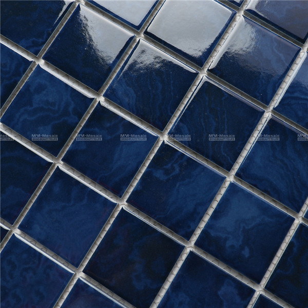 2"x2" Ink-jet Ocean Blue Pool Mosaic Tiles for Outdoor Pool Project ...