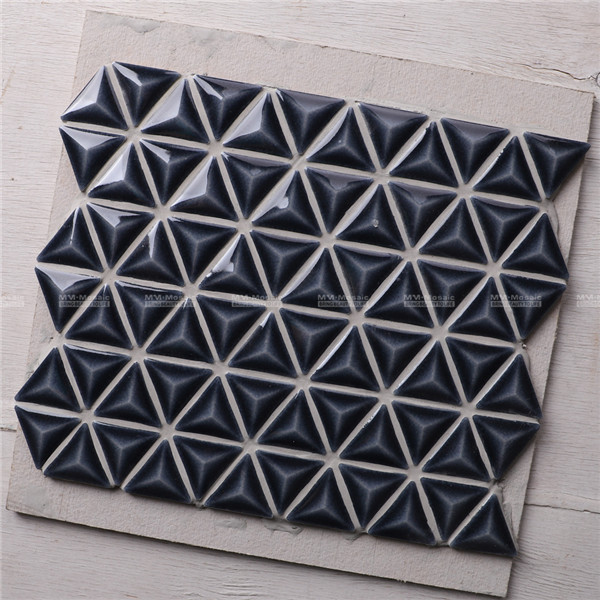 Convex+Triángulo+ZOB1102, cerámica+mosaico+tejas%2C+3+dimensional+tile ...