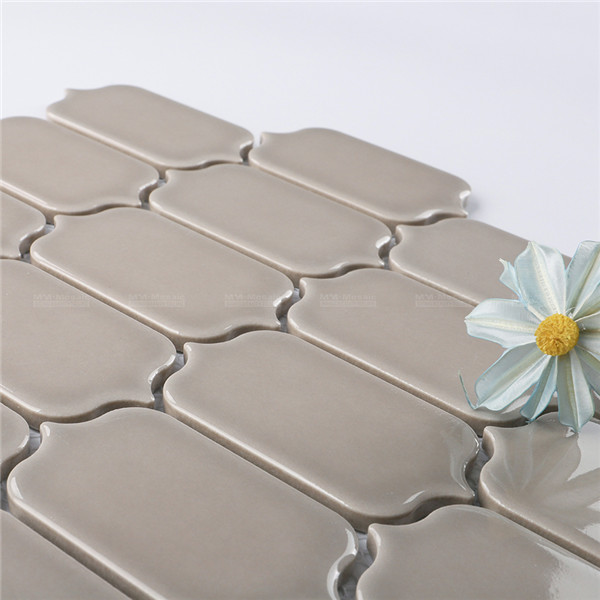 Moroccan Porcelain Arabesque Mosaic Tiles for Backsplash Hotel Project ...