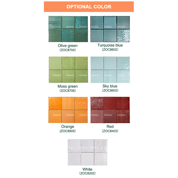 140x140mm Ceramic Square Wall Tiles for Backsplash Renovation | MM-Mosaic