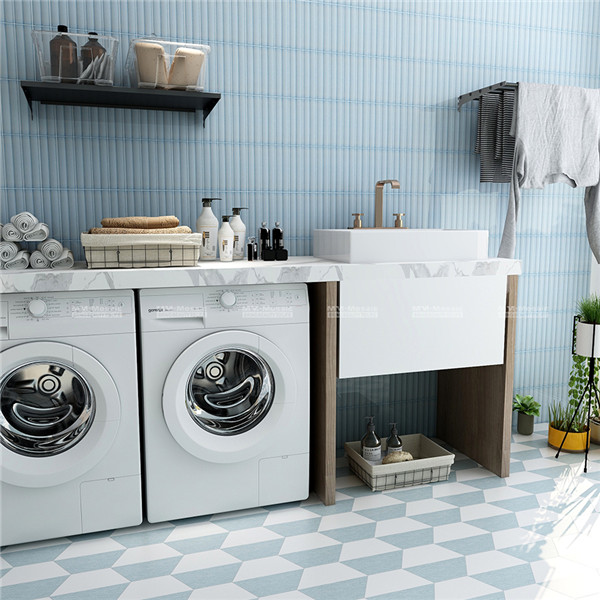 Factory Price 60*200mm 3D Wall Tiles Blue Subway Tile for Backsplash ...