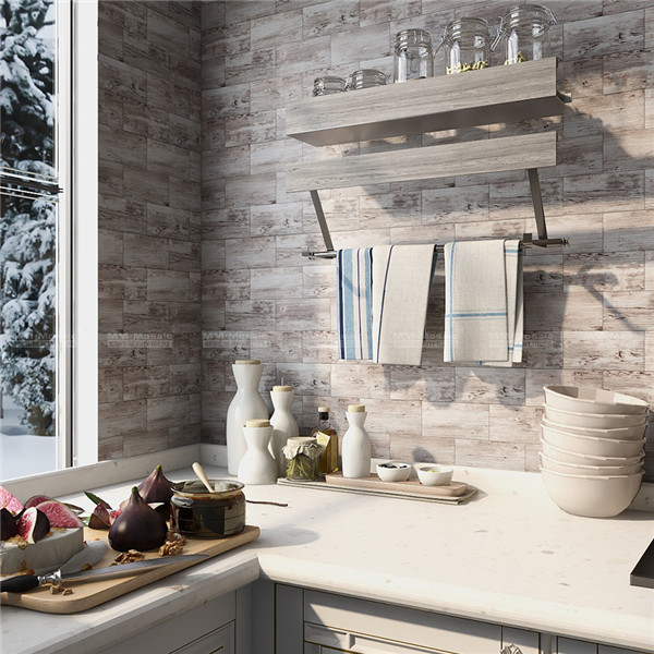 76*165mm Subway Peel And Stick Tile Wood Wall Planks for Backsplash ...