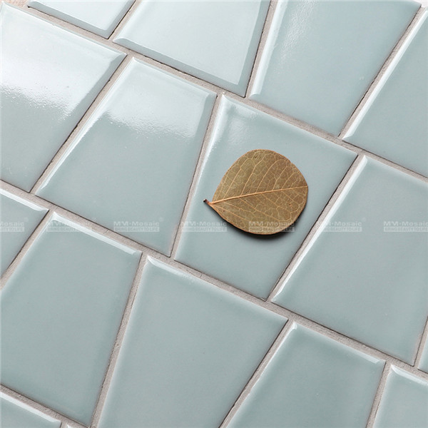 Wholesale Trapezoid Porcelain Mosaic Tiles for Wall Accent Project | MM ...