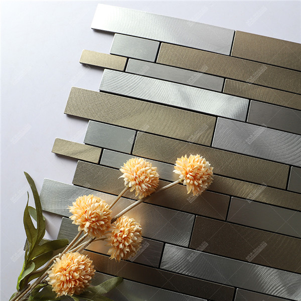Wholesale Finger PVC Adhesive Bathroom Peel And Stick Metal Wall Tiles ...