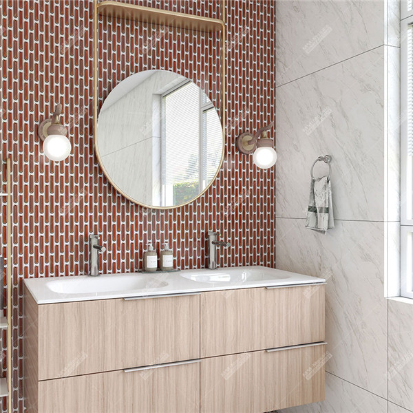 Wholesale Premium Glazed Ceramic Long Oval Mosaic Tiles for Kitchen ...