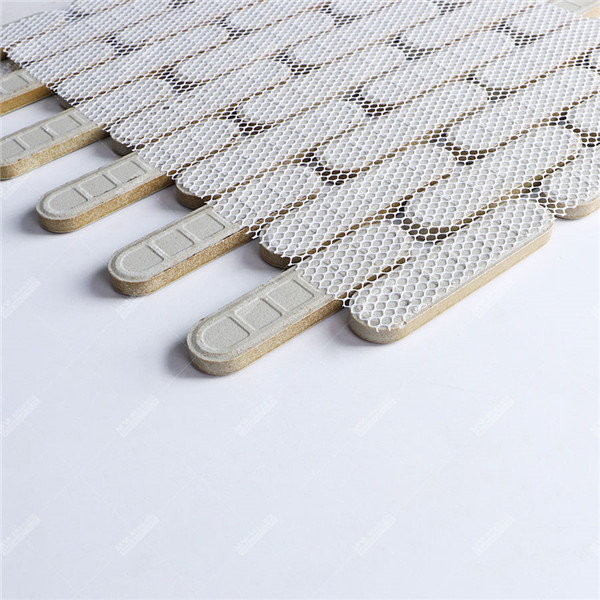 Wholesale Premium Glazed Oval Shape Ceramic Mosaic Kitchen Backsplash ...