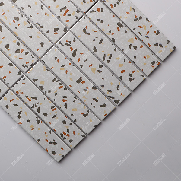 Foshan Cheap Inkjet Terrazzo Porcelain Finger Mosaic Tiles for Wall ...