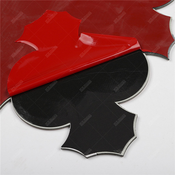 4mm Thick Marble Stone Effect Peel And Stick Mosaic Wall Splashback ...