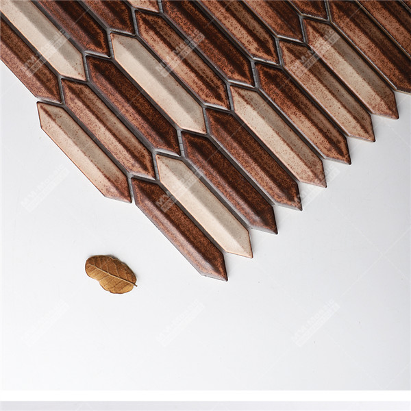 Foshan Factory Antique Glazed Ceramic Picket Shape Mosaic Tiles for ...