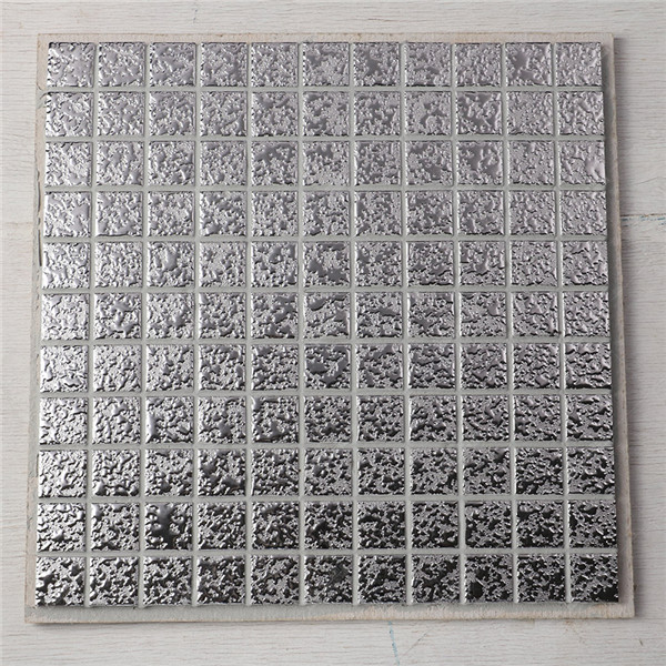 Wholesale 25x25mm Metal Glazed Square Silver Decorative Wall Ceramic ...