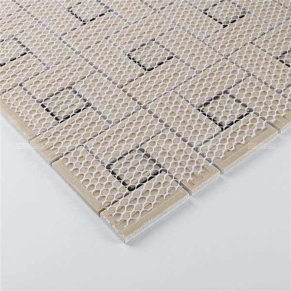 Wholesale Foshan Pinwheel Pattern Porcelain Mosaic Tiles Black And ...