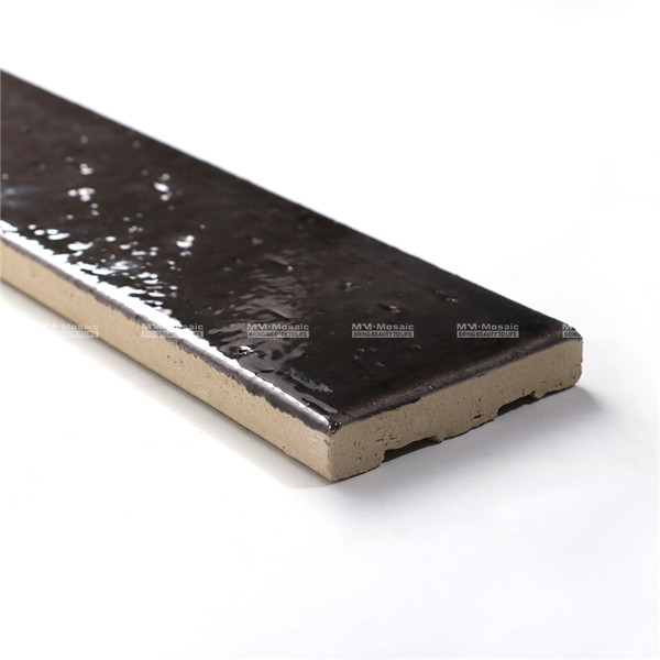 Wholesale 60x240mm Split Face Handmade Glazed Ceramic Subway Tile for ...