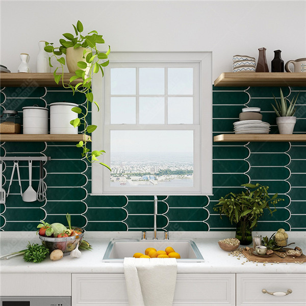 Foshan Factory Price Candy Color Glazed Porcelain Jumbo Feather Plumage ...