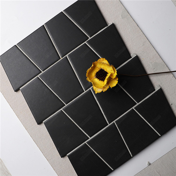 Trapezoid Matt Black ZMB1102-