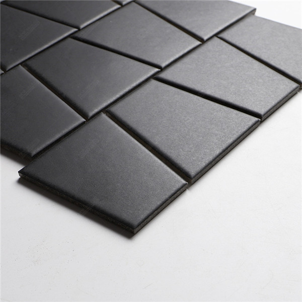 Trapezoid Matt Black ZMB1102-