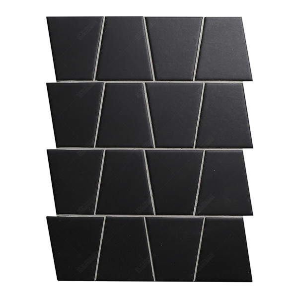 Trapezoid Matt Black ZMB1102-