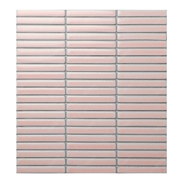 12x92mm Stackbond Glazd Ceramic Mosaic Finger Pink Kit Kat Tiles for ...