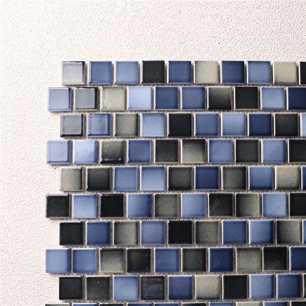 Foshan Wholesaler Porcelain Glazed Brick Bond 25x25mm Small Square ...