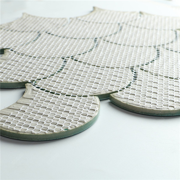 Foshan Wholesale Wall Cermaic Fish Scale Fan Shaped Mosaic Tiles | MM ...