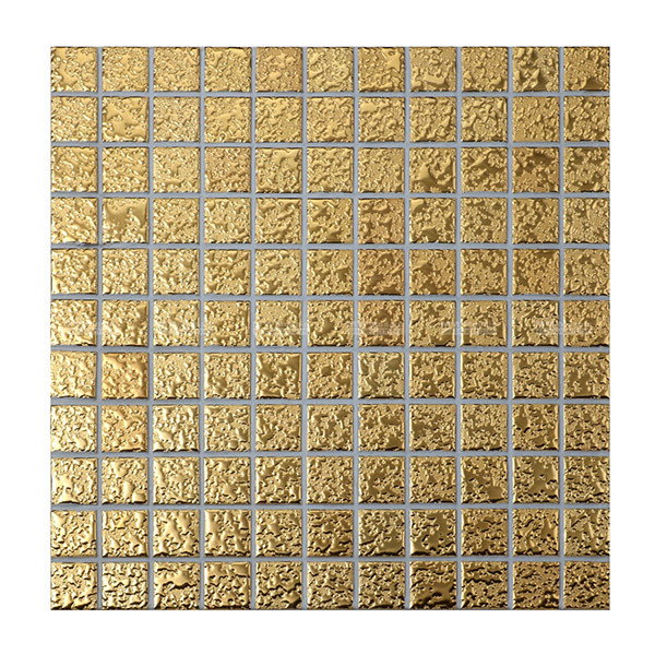 Gold CIO912JY, patrones de cerámica del mosaico, mosaico metálico de la ...