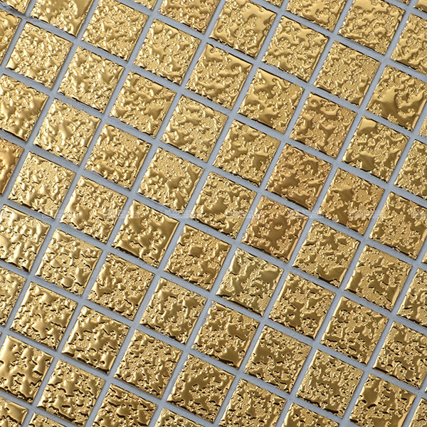 Gold CIO912JY, patrones de cerámica del mosaico, mosaico metálico de la ...