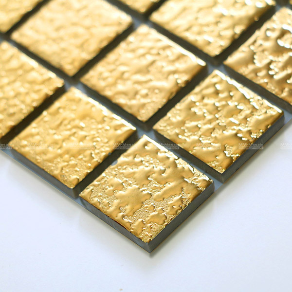 Gold CIO912JY, patrones de cerámica del mosaico, mosaico metálico de la ...