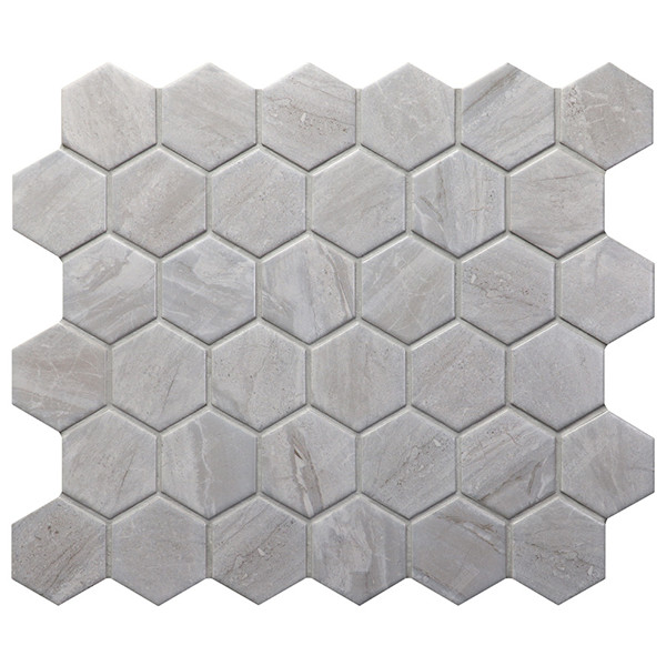 Foshan Manufacturer 2" Inkjey Ceramic Honeycomb Hexagon Mosaic Wall ...