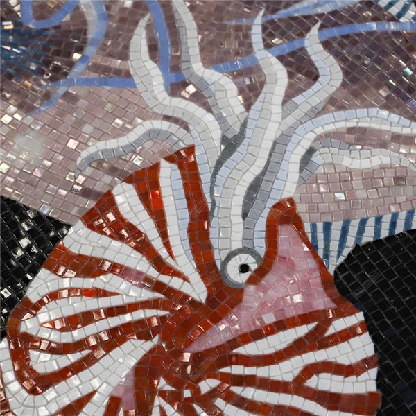 Foshan Factory Handmade Hot Melt Glass Custom Ocean Mosaic Art Murals ...