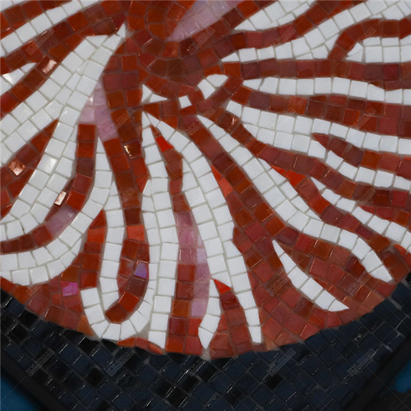 Foshan Factory Handmade Hot Melt Glass Custom Ocean Mosaic Art Murals ...