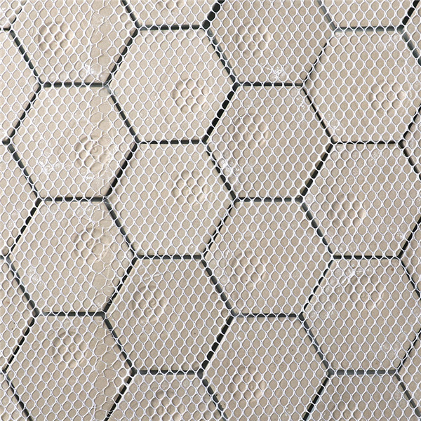 Foshan Supplies Wholesale Porcelain 3D Light Grey Hexagon Tile Kitchen ...
