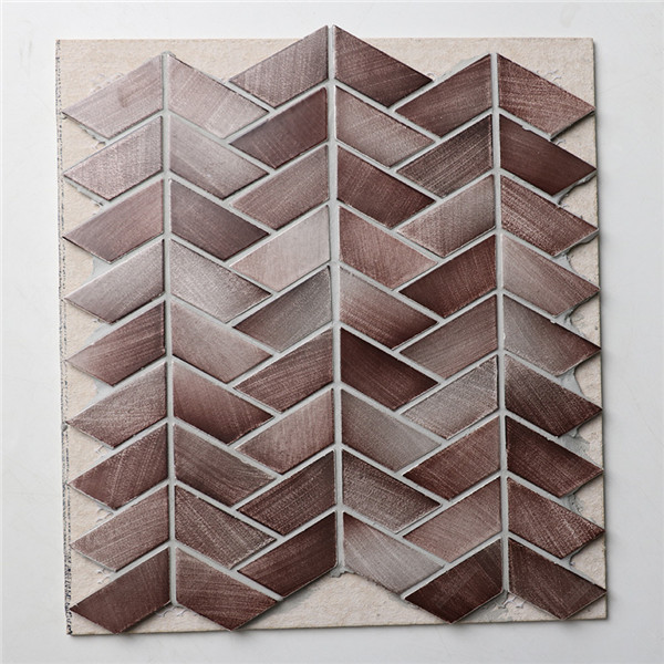 China Foshan Factory Hand-crafted Trapezoid Matte Dust Grey Ceramic ...