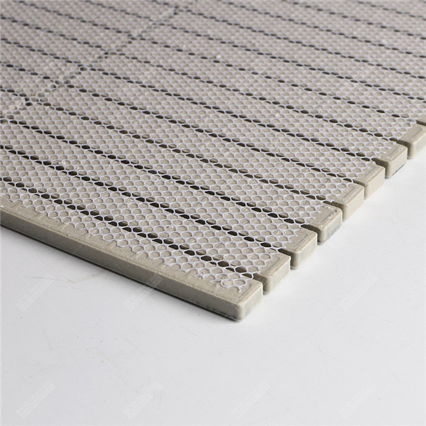 15x145mm Stackbond Glazed Gradient Dark Red Porcelain Mosaic Kit Kat ...